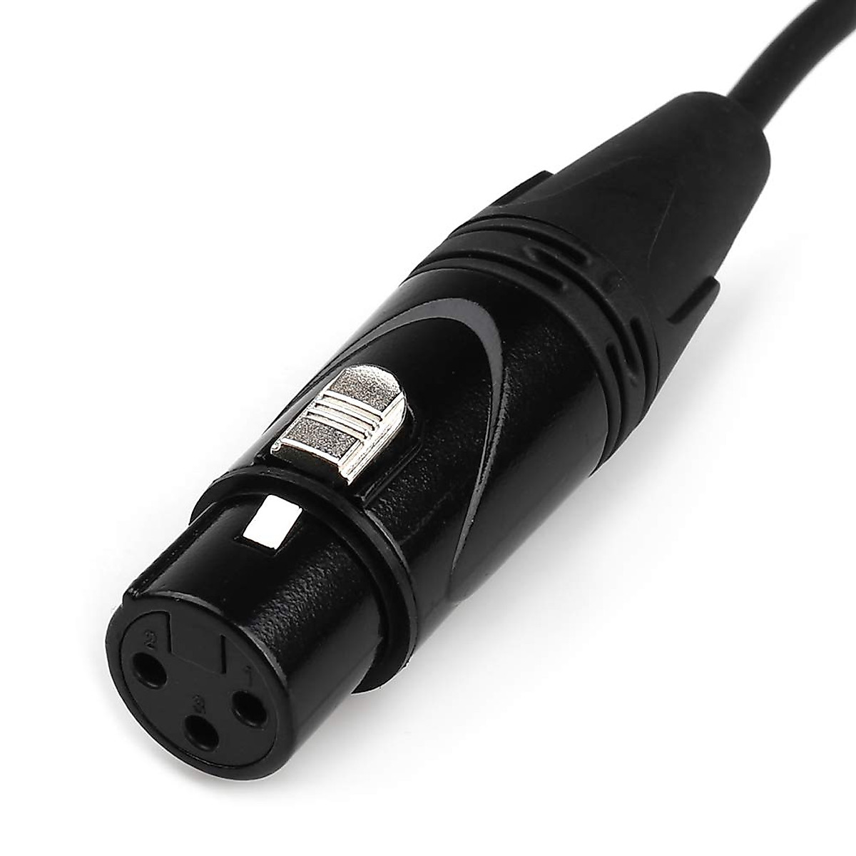 MIATIN Mini-XLR Male to XLR Female Microphone Patch Cable Mini XLR 3 Pin Pro Lapel Audio Replacement Cable 5.9Feet/1.8Meters