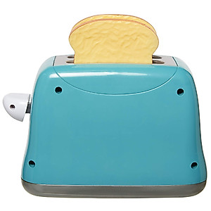 BLACK+DECKER Toaster with Sounds! Kitchen Food Pretend Play Toys Appliances for Kids