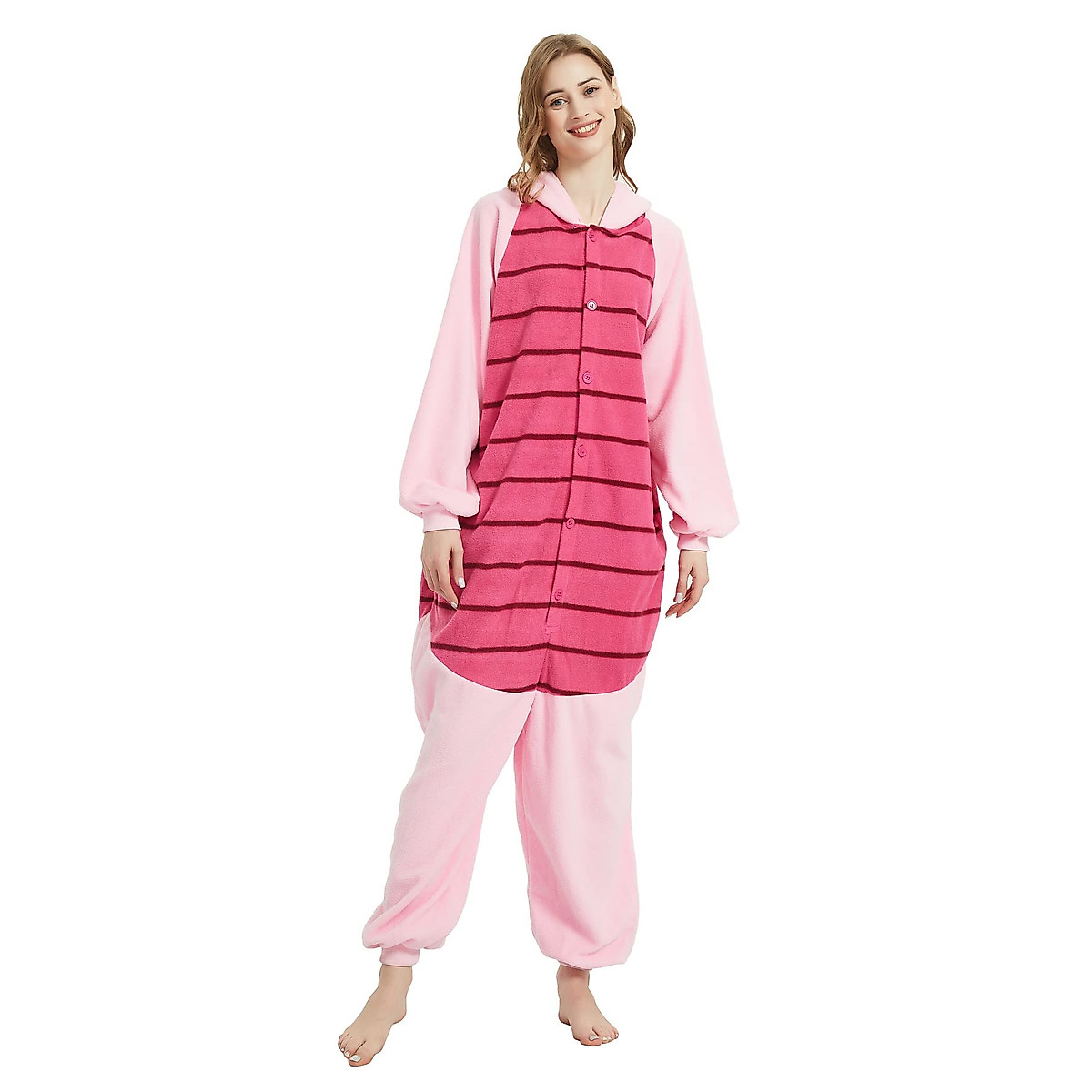 ECOCNACH Animal Onesie Adult Unisex One-Piece Pajamas Cosplay Costume For Men Women