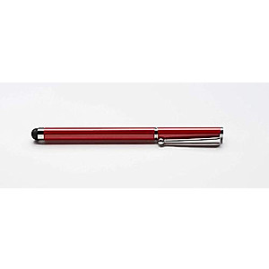 Tek Styz PRO Stylus + Pen Works for Plantronics BackBeat FIT 3100 with Custom High Sensitivity Touch and Black Ink! [3 Pack-RED]