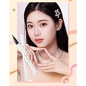 VANGAY Waterproof Eyeliner Pencil with Smooth Glide - Long-Lasting and Smudge-Proof Formula for Precise Application - Perfect for Eye Makeup Looks(4 Count, Dark Brown)