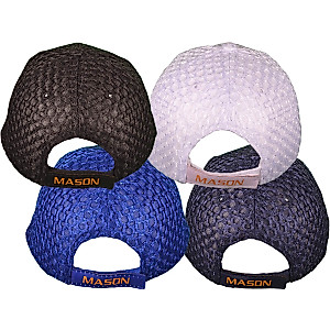 KYS **Dozen Pack** Wholesale ''Mason' Masonic Baseball Hats Caps (Assorted - 20671)