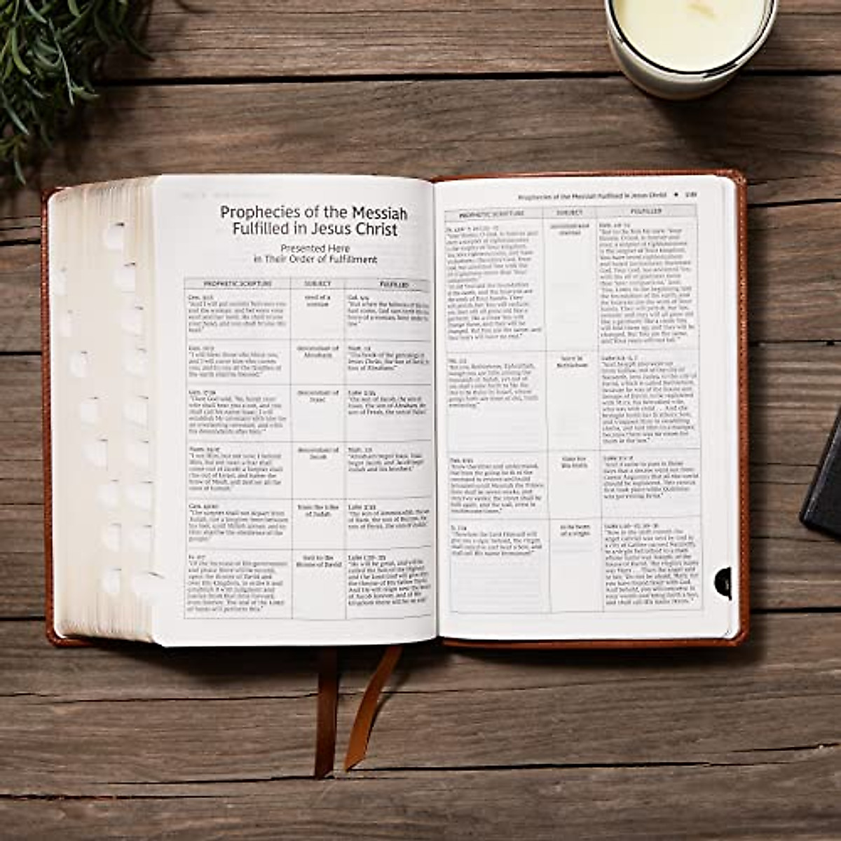 NKJV, Foundation Study Bible, Large Print, Leathersoft, Blue, Red Letter, Thumb Indexed, Comfort Print: Holy Bible, New King James Version