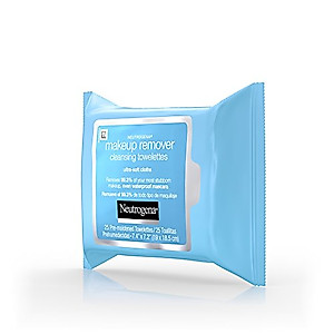 Neutrogena Makeup Remover Cleansing Towelettes, Fragrance Free, 25 ct (Pack of 6)