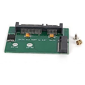 Yoidesu PCB Adapter Card, Support Converting 22x42mm M.2 NGFF SSD into 2.5in Sata3 Board SSD Converter Computer Hard Drive Accessories