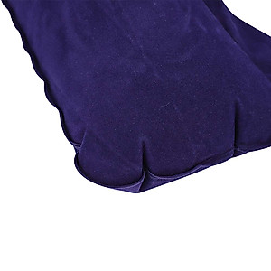 U Pillow,Portable Lightweight Soft Inflatable U Shape Neck Pillow Adults Headrest Air Cushion for Travel Home Office