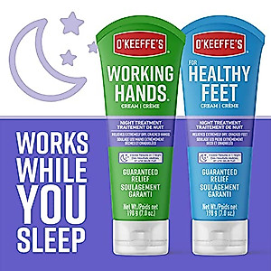 O'Keeffe's Working Hands Night Treatment Hand Cream; 7 oz Tube; (Pack of 1)