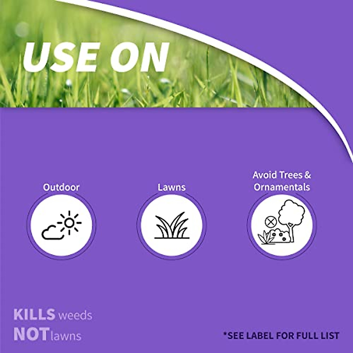 Bonide 061 O7688476 Chemical Chickweed, Clover and Oxalis Killer, 1