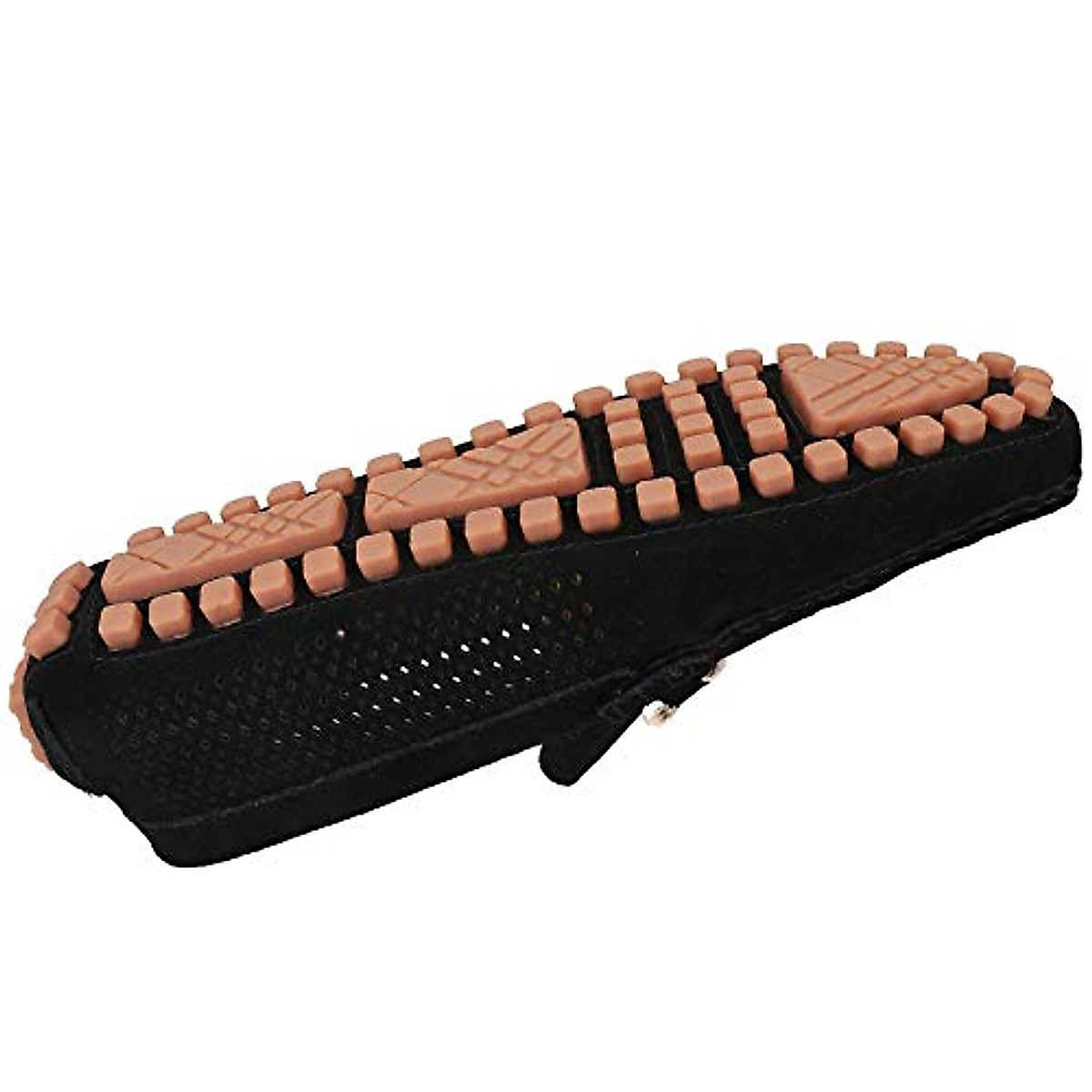 JIONS Mens Loafers Slip On Driving Hollow Out Suede Moccasins Flats Boat Shoes Slip-ons Driver C- Black 10.5 D(M) US/CN 45