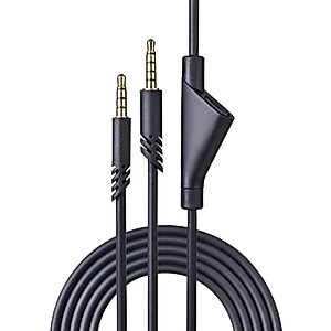 T/D Replacement A10 Cord for Astro A10 A40/A40TR Xbox One PS4 Controller Headphone (Mute Function)