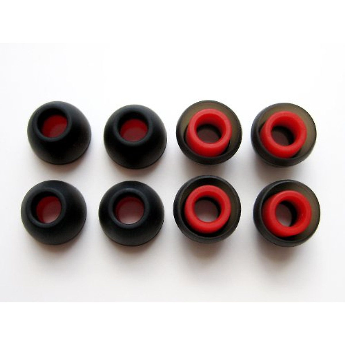 8 Small (S) Ergonomic Replacement Set Earbuds Eartips Compatible with Sennheiser IE Series, CX Series, CXC Series, CXL Series, OCX Series, and MM Series in Ear Earphones Headsets