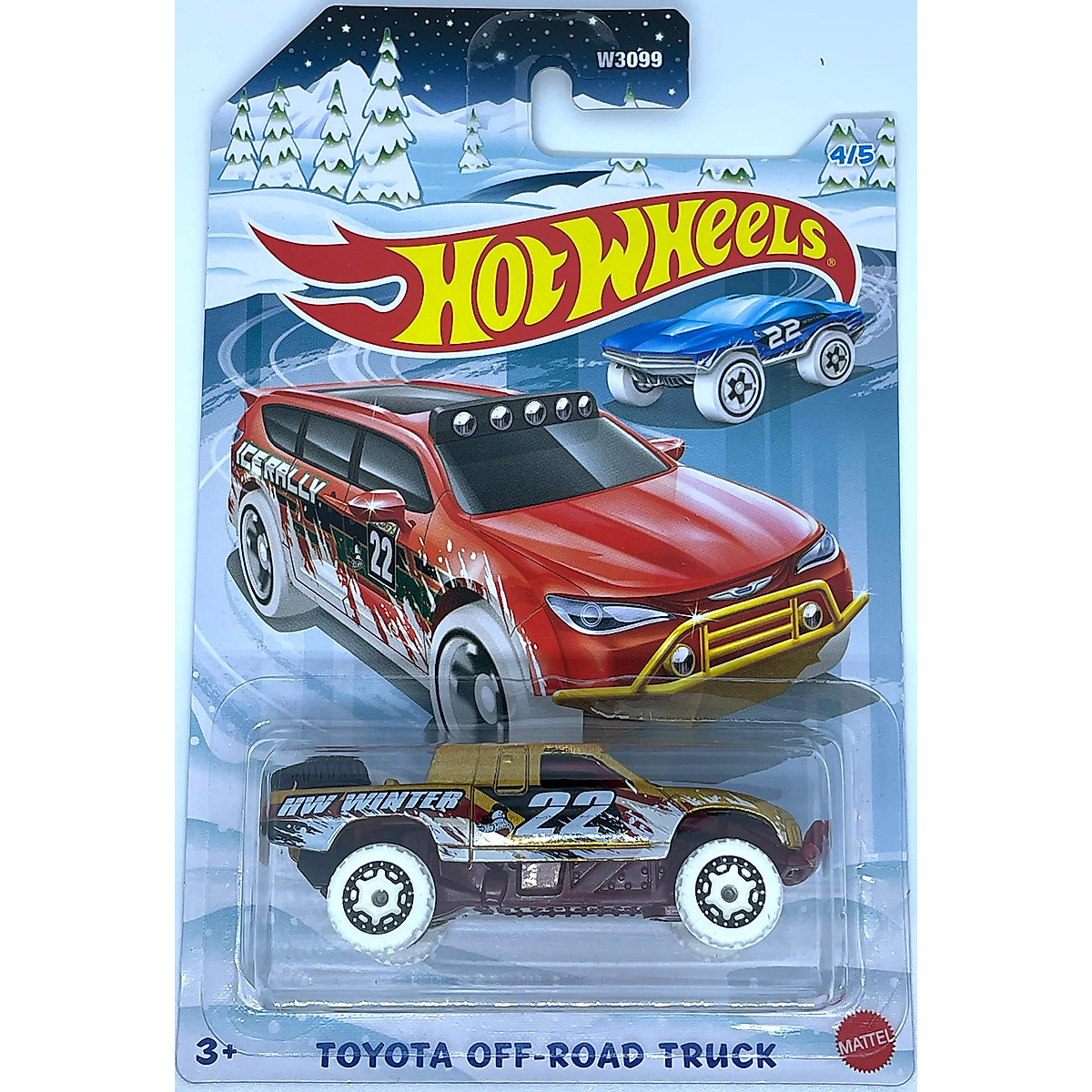 Hot Wheels 2022 - Toyota Off-Road Truck - Christmas 2022-4/5