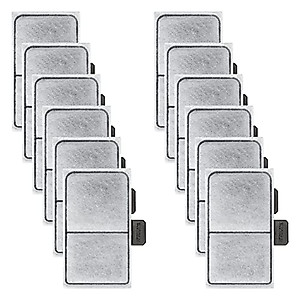 HiTauing 12 Packs Filter Cartridge for Top Fin EF-S Element and BF5 BETTAFLO