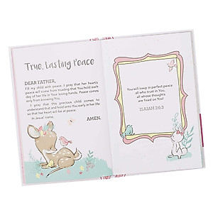 Prayers For My Baby Girl - 40 Prayers with Scripture Padded Hardcover Gift Book For Moms w/Gilt-Edge Pages