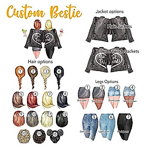 Personalized Best Friend Throw Blanket with Hairstyle Name, Custom to My Bestie Purple Theme Soft Flannel Fleece Throw Blanket for Women Girls, Customized Friendship Gifts for Bestie BFF Soul Sister