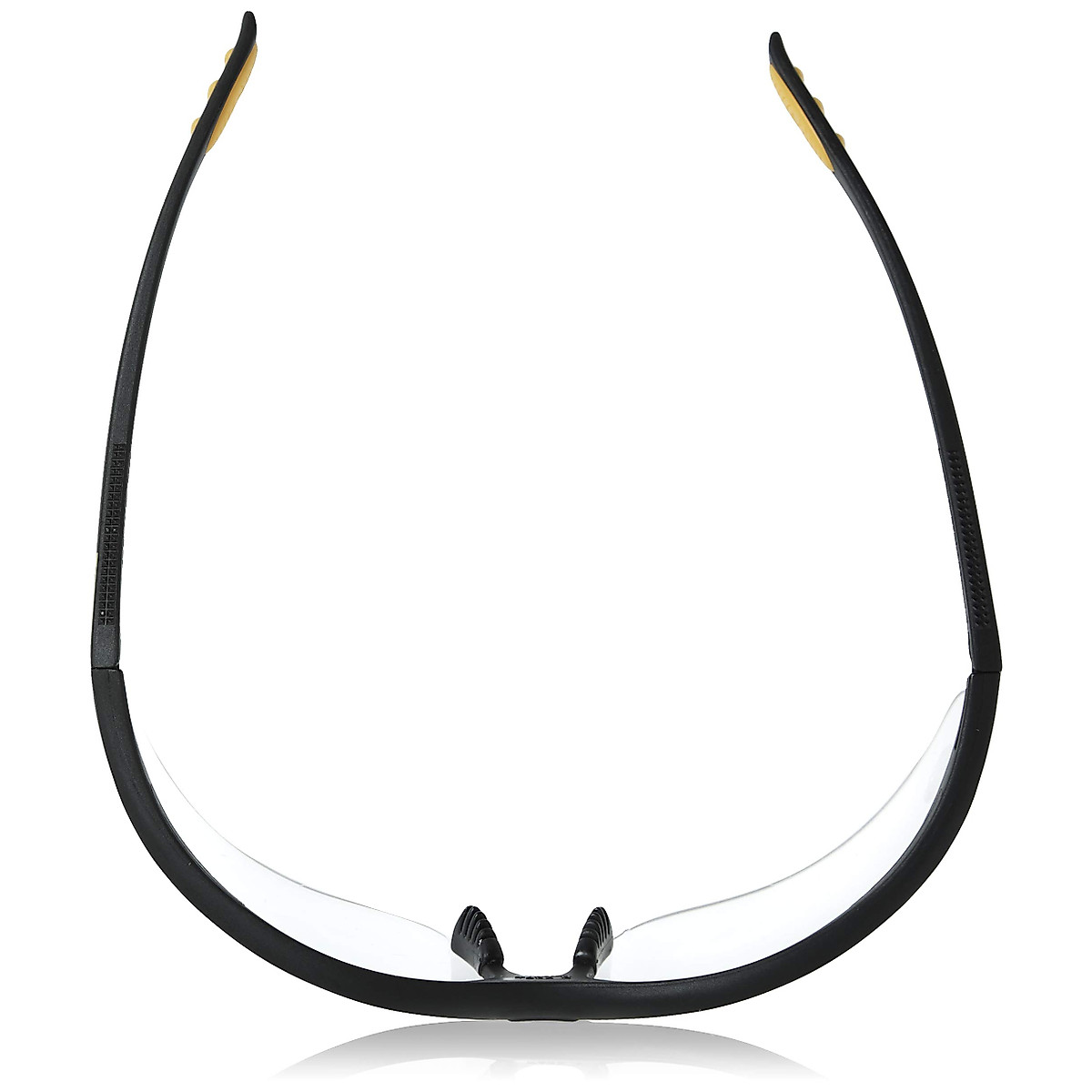 DEWALT DPG59 Reinforcer RX Bifocal Safety Glass - Black Frame/Clear Lens, 1.5 Diopter with protective sleeve