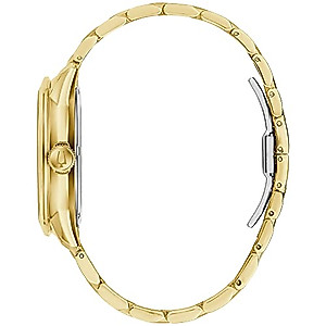 Bulova Men's Classic Sutton 4-Hand Automatic Watch, 24-Hour Sub Dial, Open Aperture, Self-Winding, Exhibition Caseback, Double Curved Mineral Crystal, Luminous Hands, 42mm Style: 97A108