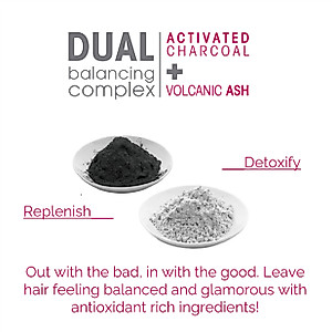 GIOVANNI D:tox Daily Shampoo - Activated Charcoal, Super-Antioxidants Acai & Goji Berry - 8.5 oz