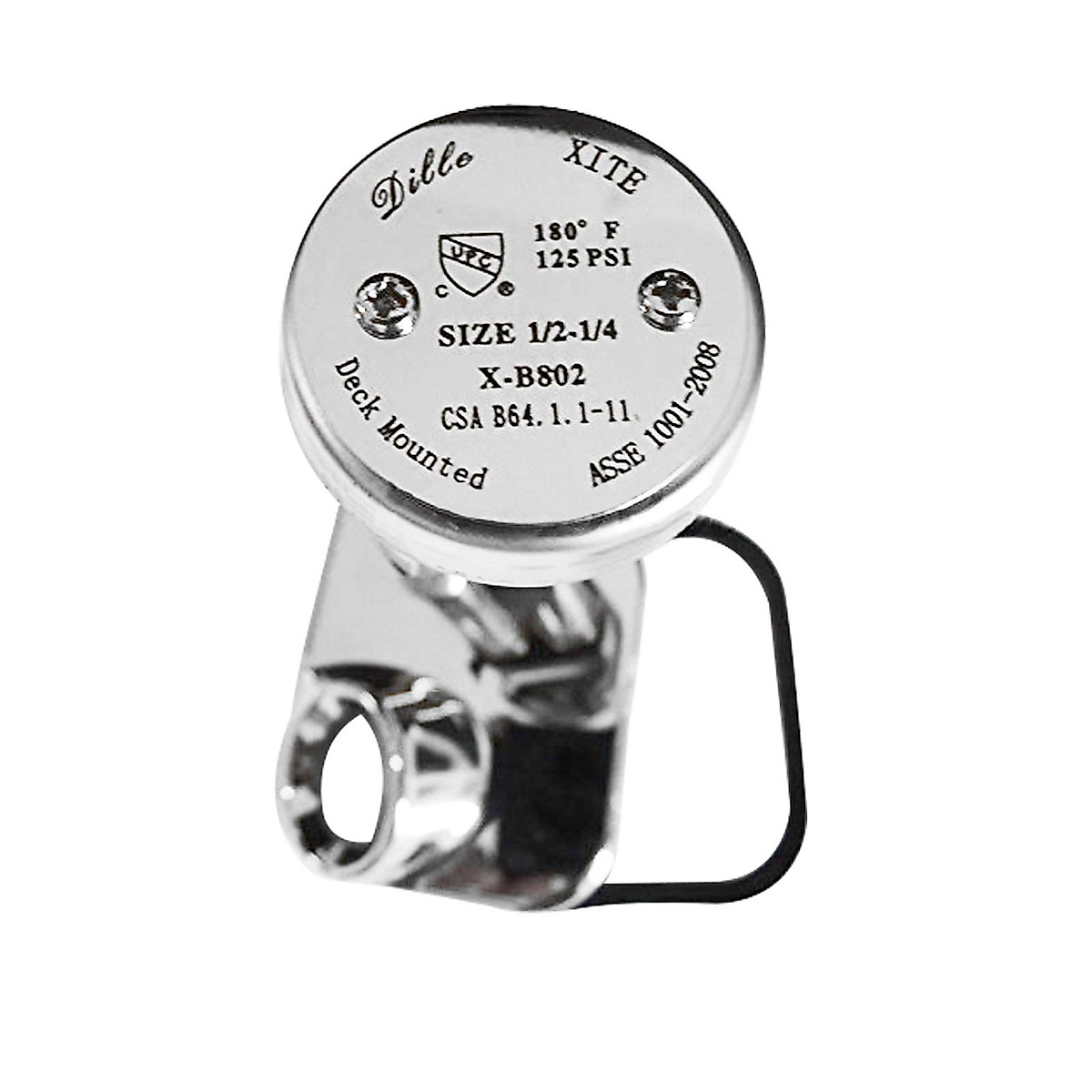 eMarkbeauty Shampoo Bowl Crystal Faucet, Spray Hose and Vacuum Breaker Kit for New or Replacement Repair Shampoo Bowl Parts and Fixtures TLC-1161-77SH