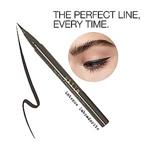 stila Waterproof Liquid Eye Liner, Stay All Day Makeup with Fine Brush Tip | Lasting Satin Finish, Smudge-Proof & Transfer-Resistant