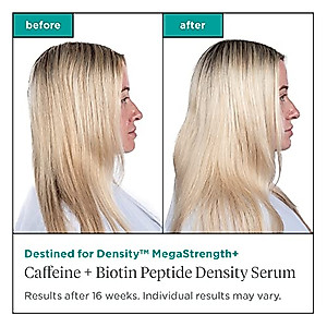 Briogeo Destined For Density MegaStrength + Caffeine + Biotin Peptide Density Serum | Increases Hair Thickness and Density, Fast-Absorbing & Non-Greasy | Vegan, Phalate & Paraben-Free | 1.5 Ounces
