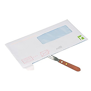 Q-Connect 44836 220 mm Letter Opener with Wooden Handle, Brown, Pack of 1