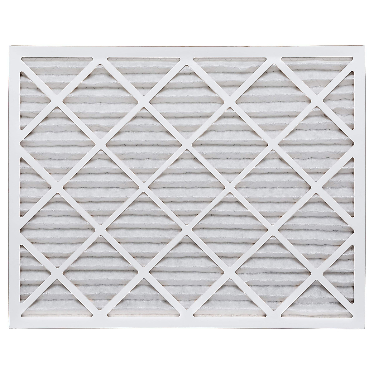 Eco-Aire 20x21 5/8x1 MERV 13, Pleated Air Filter, 20 x 21 5/8 x 1, Box of 6, Made in The USA