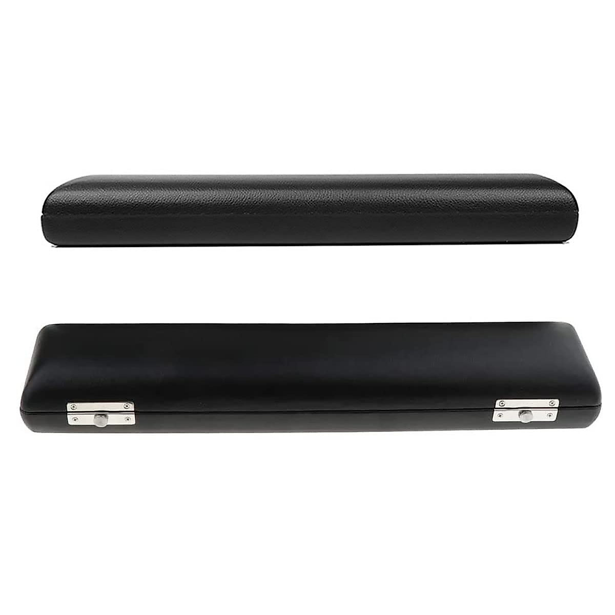 Jiayouy B Foot Joint Flute Case 17 Hole flute Bag Box PU Leather for Flute Players Musician Gift