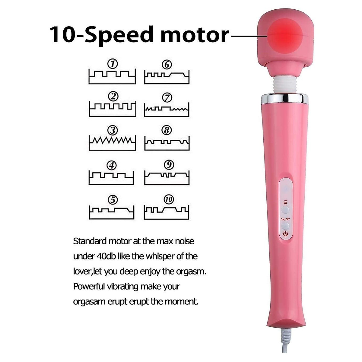 Finever Power Massagers Tool Electric Foot Neck Back Hand Leg Arm Shoulder Massage Aches Sports Recovery for Women (Pink Big and Pocket Massager)