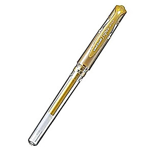 Uni Ball Signo Gel Ink Pens -Medium Point 1.0mm-Gold Ink-value Set of 5