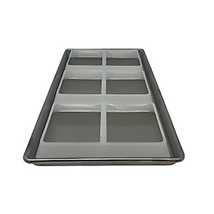 Tray Dividers For Harvest Right Freeze Dryer Trays - Fits Small Trays (3 Sets (3 Trays), Black)