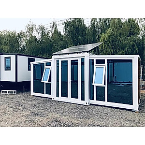 Foldable House Prefab Modular House Prefab Home 20 Ft 40 Ft Folding Expandable Container Houses 2 Bedroom Prefabricated House