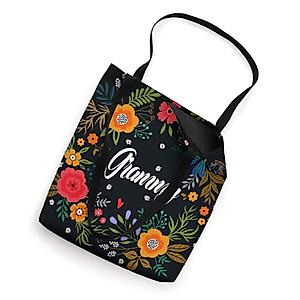 Cute Grammy Tote Bag Floral Tote Bag Best Gift For Grammy Tote Bag