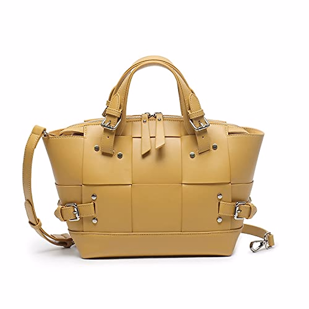 Leather Shoulder Bags Female Handbags Weave Crossbody Bags For Ladies Totes Bolsas Feminina