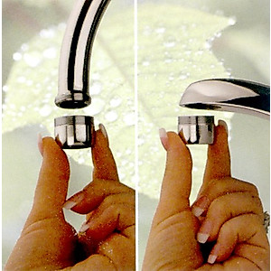 Neoperl 2.0 GPM Faucet Aerator Dual Threaded/Aerated Cascade Stream Full flow