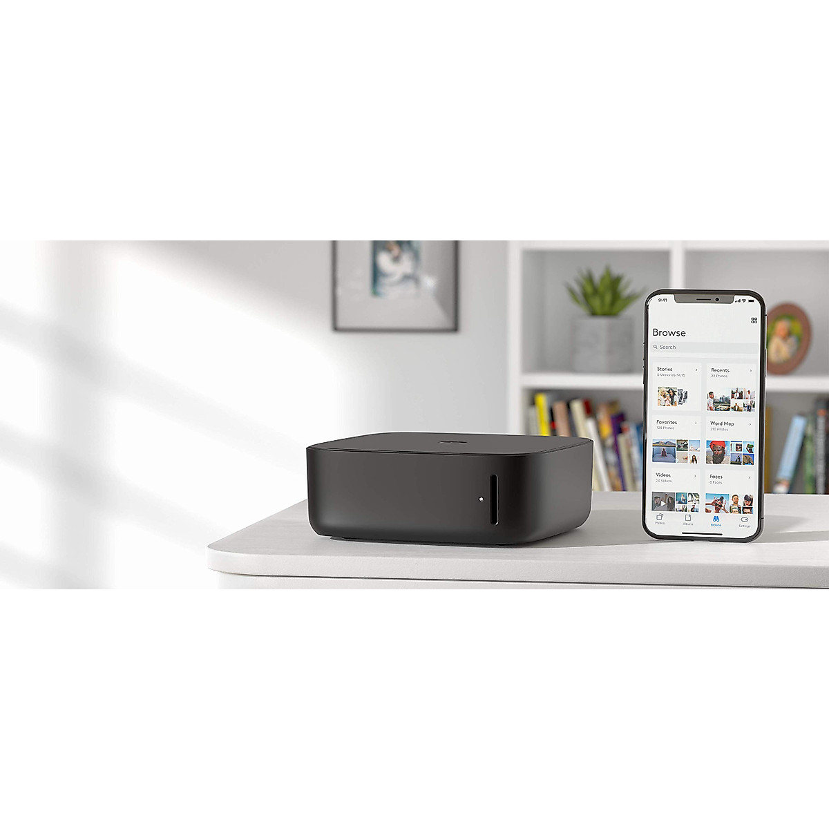 Monument Photo Management Device - Automatically Back up and Organize All of Your Photos & Videos. No Monthly fees.