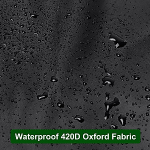 Delixike Outdoor Square Table Cover, Waterproof Patio Table Top Cover, Anti-uv Garden Furniture Covers,Fit for 27Inches Square Patio Furniture Outdoor/Indoor Use, Diameter 27.5inch