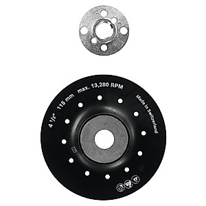 BOSCH MGS0450 4-1/2 In. Backing Pad with Lock Nut