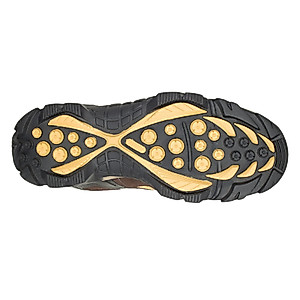 Wolverine Men's Wilderness Waterproof Hiking Boot, Chocolate Brown, 12 X-Wide