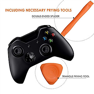 TOMSIN® Replacement Thumbsticks for Xbox One/ PS4 Controllers, Joysticks Repair Kit for Xbox One S (6 Pcs)