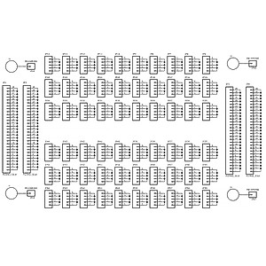 whiteeeen Solder-able or Less Breadboard Board Gold Plated Finish Proto Board PCB DIY Kit for Arduino (1/2 Solder-able (5pcs))