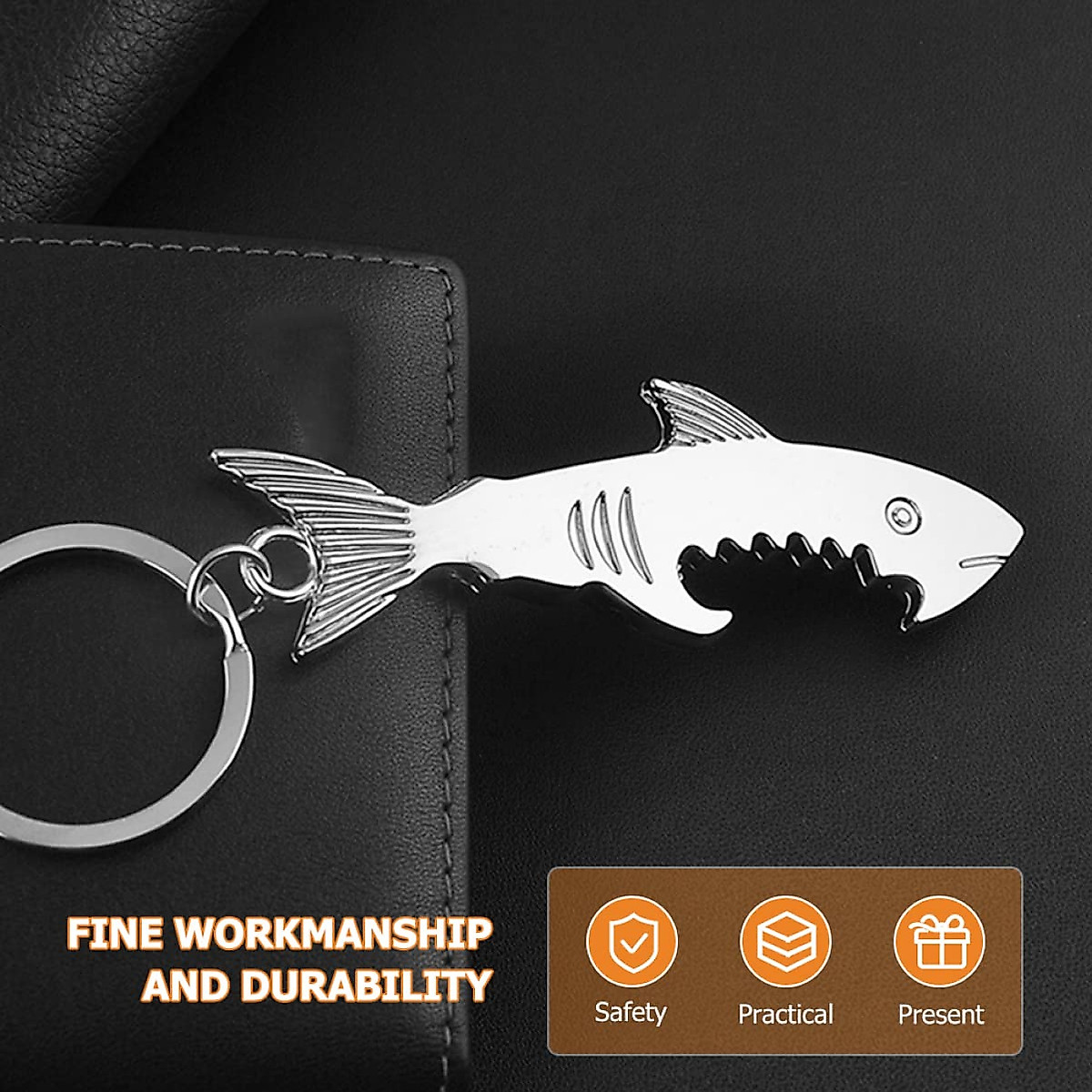 VICASKY 2pcs Key Chain Can Opener Beer Cap Lifter Beer Bottle Opener Cola Bottle Opener Keyring Bottle Opener Wine Lifter Bottle Brish Beer Shotgunning Tool Zinc Alloy Thumb Supplies