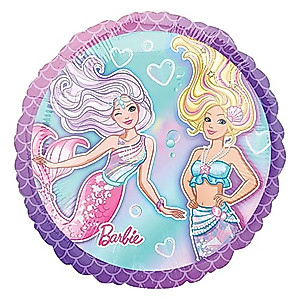 Mermaid Party Balloon Decorations - Set Of 5 Balloons For A Unicorn Princess Mermaid Theme Happy Birthday Decoration Bouquet Centerpiece Or Backdrop Banner