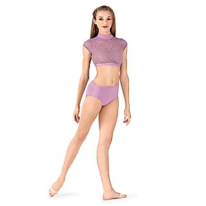 Body Wrappers Jazz Cut Dance Briefs (BWP289) White, S