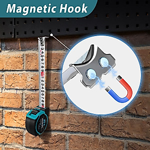 Takamine Professional Tape Measure with Magnetic Hook, Self-Lock,5.5m Power Blade Measure,Retractable Measuring Tape,Easy to Read for Craftman,Engineers