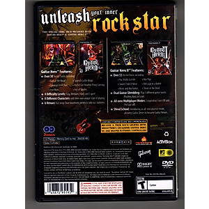 Guitar Hero 1 and 2 (Game Only) - PlayStation 2