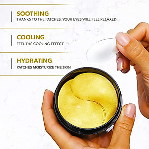 Arvesa Under Eye Patches - Eye Mask For Puffy Eyes And Dark Circles Reduce Wrinkles & Bags - Skin Treatment Pads Anti Aging Moisturizer Mask For Women Gift Eye Gel Pads