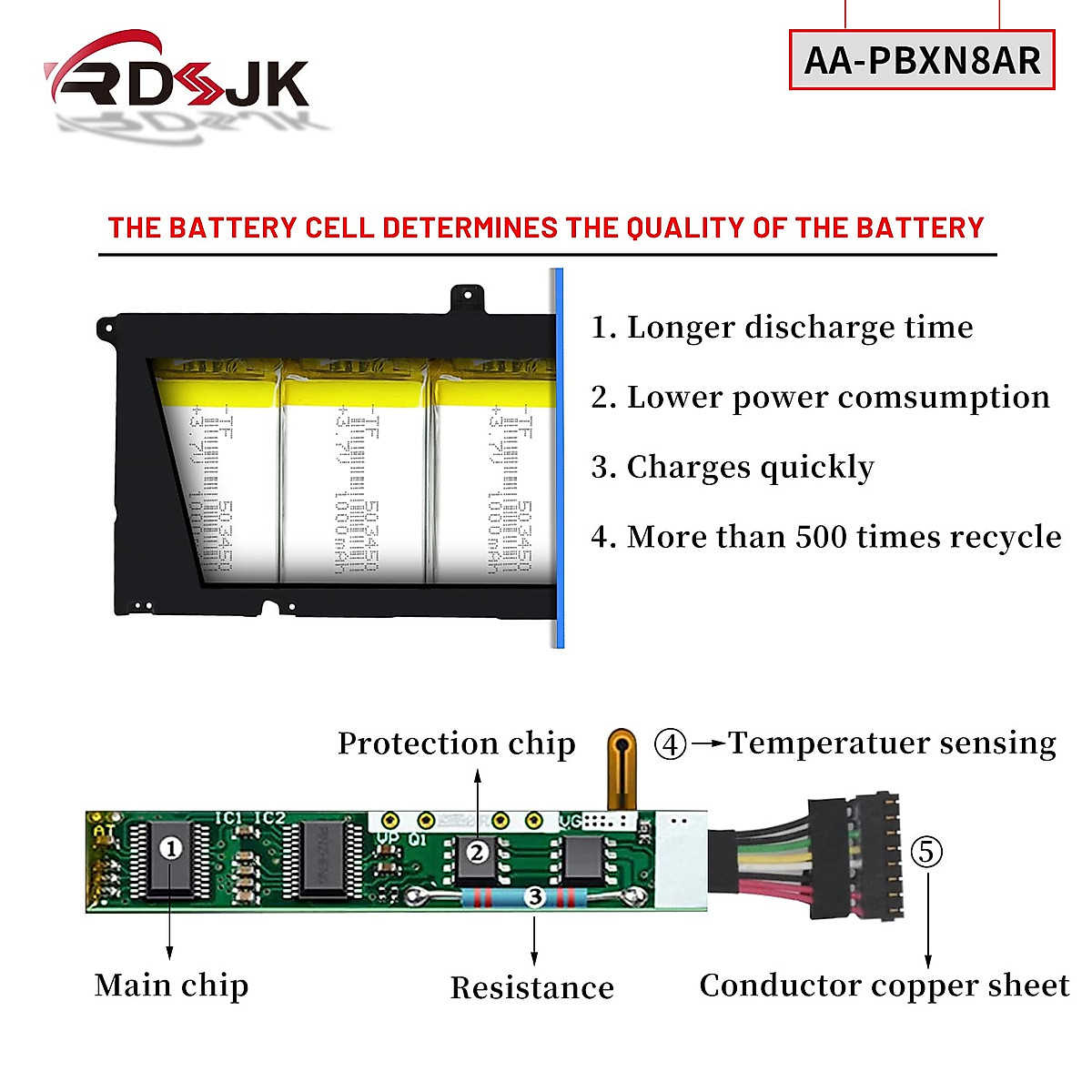AA-PBXN8AR Laptop Battery for Samsung Series 9 900X4 900X46 900X4B 900X4C 900X4D NP900X NP900X4B NP900X4C 900X4B-A02 900X4B-A01DE 900X4C-A01 900X4D-K02 NP900X4D NP900X4C-A01CN NP900X4D-K01CN 7.4V 62Wh
