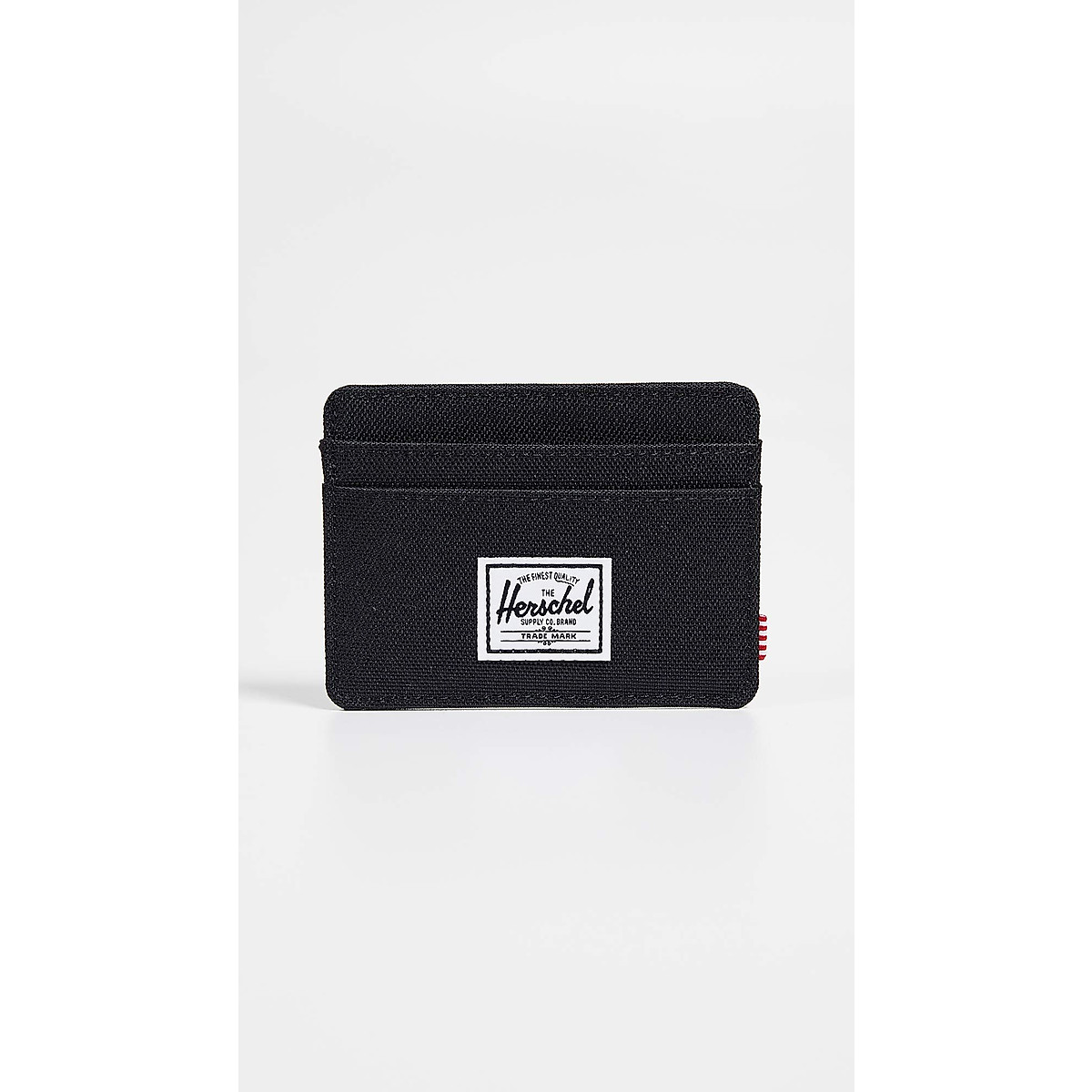 Herschel mens Charlie Rfid Card Case Wallet, black, One Size US