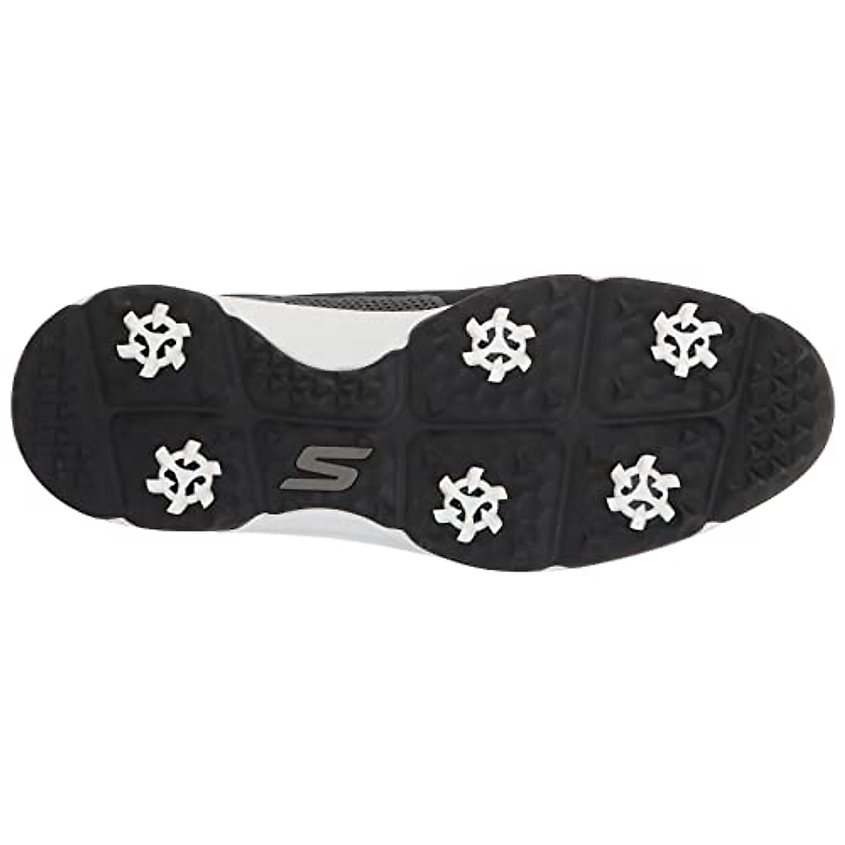 Skechers Men's Torque Twist Waterproof Golf Shoe, Black, 9 Wide